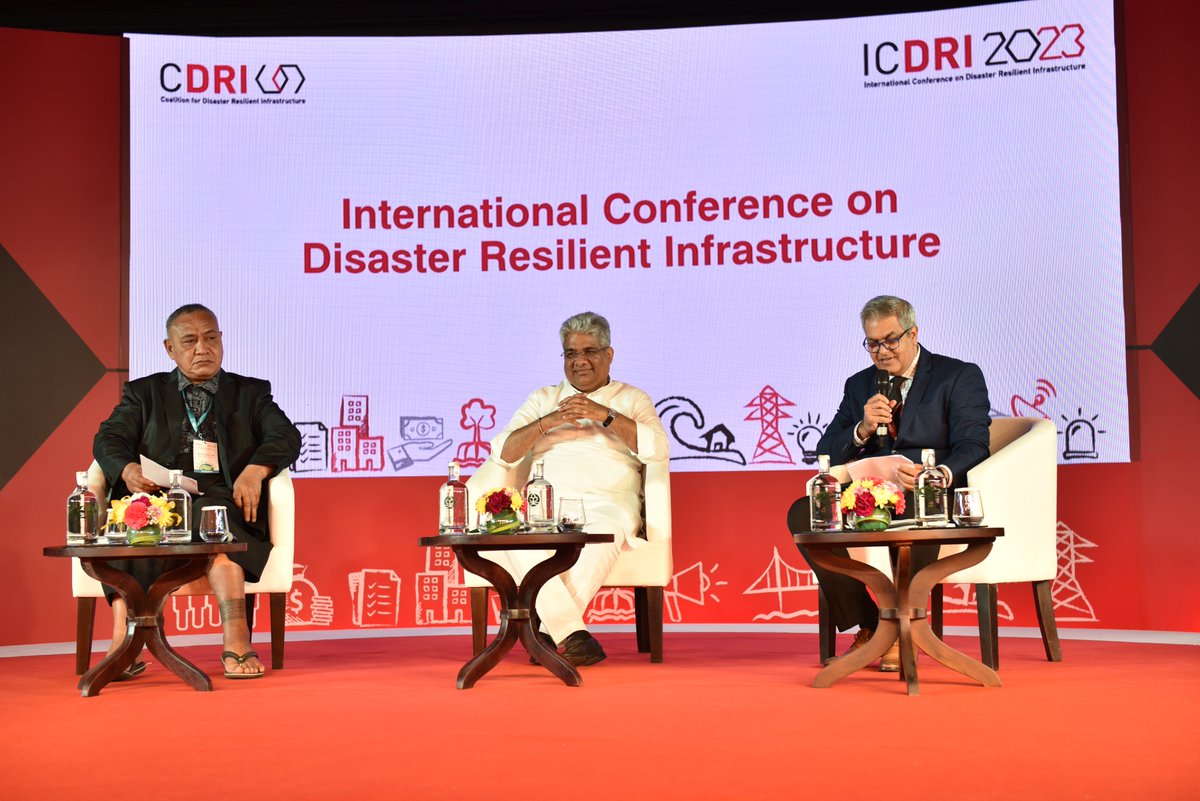 Bhupender Yadav on Twitter: "Participated in the International Conference on Disaster Resilient ...