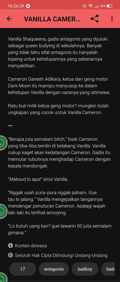 Rekomendasi Wattpad on Twitter: "RT @rekomendasi_wp: Rekomendasi #wattpad hari ini https ...