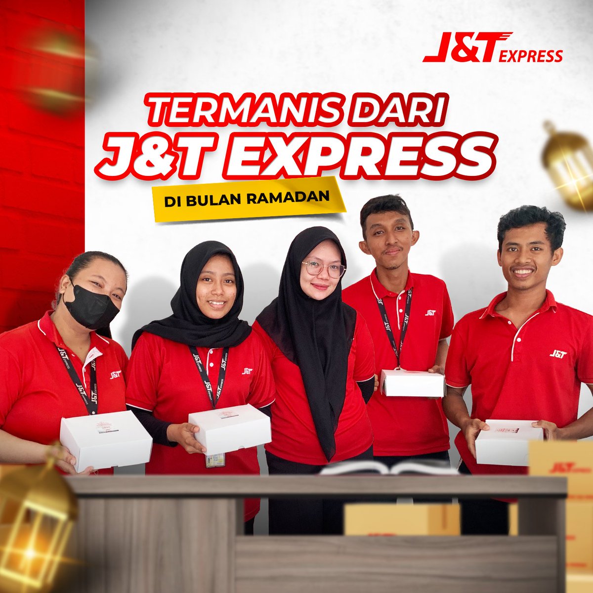 J&T Express Indonesia on Twitter: "Di bulan Ramadan penuh berkah, J&T Express berbagi takjil ...