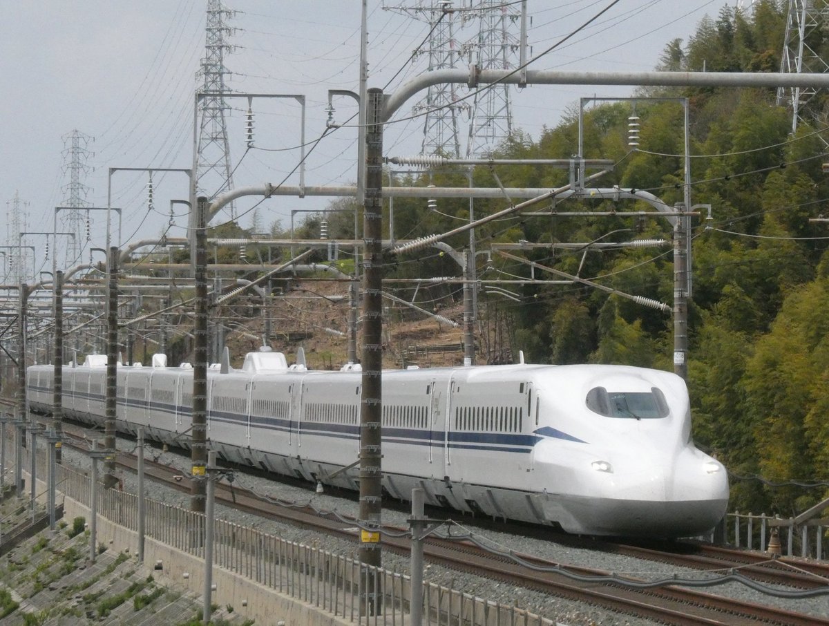 シャオリーノ on Twitter: "今日の撮影から 今日は浜松で試運転のN700Sを撮影 ①② J40編成 昨日公式試運転を済ませた新車 今日は東海道を2往復です 予定通りなら明日は… ③ ...