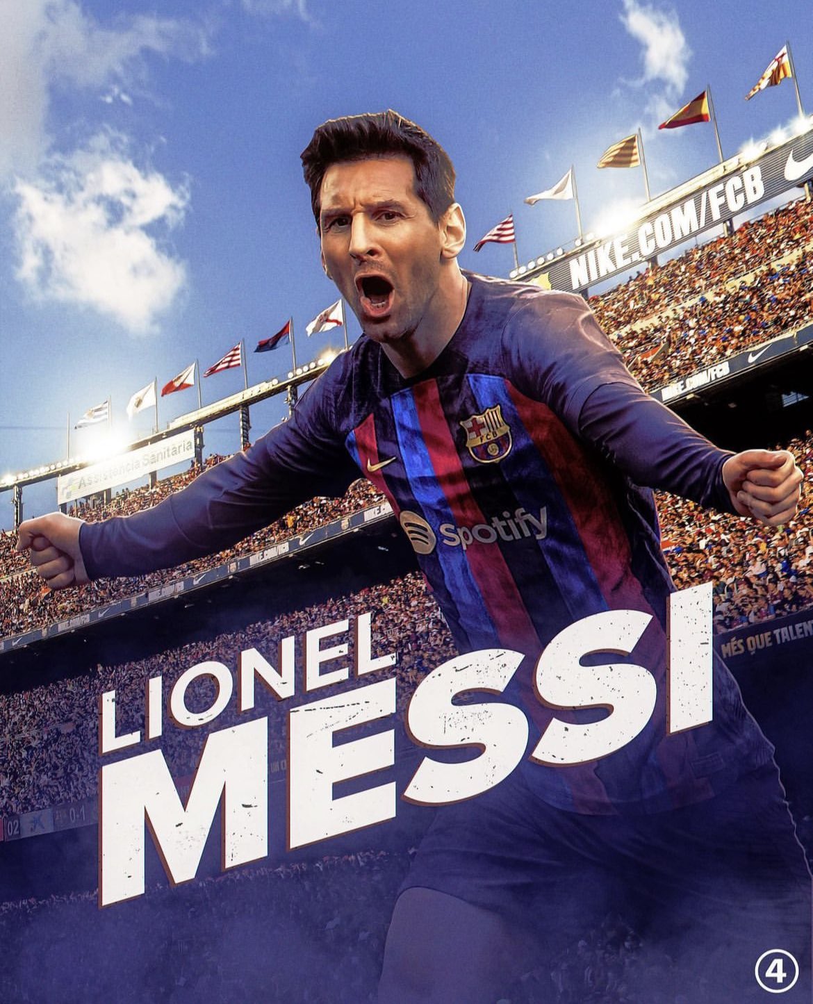 Fc Barcelona Logo Messi