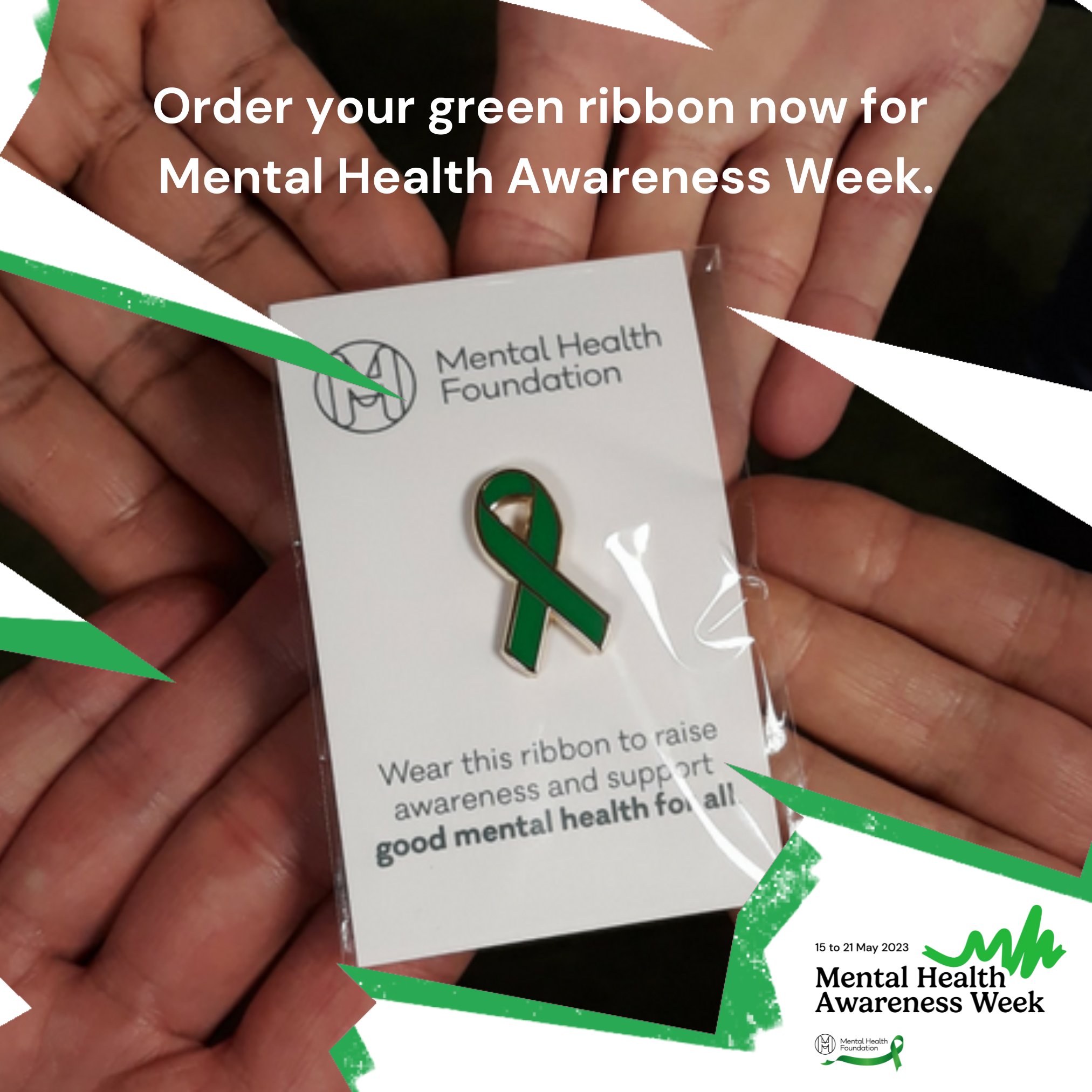 Mental Health Awareness Week Ribbon