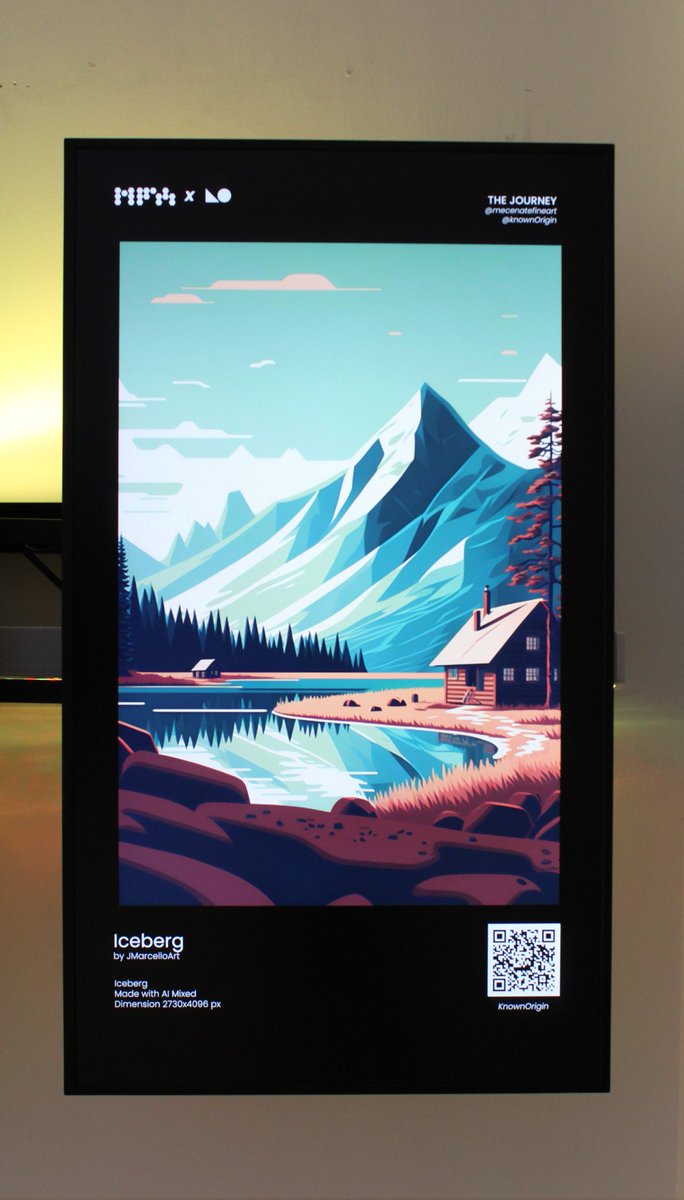 MarcelloArt on Twitter: "Fam, It's still available at @KnownOrigin_io ️ Iceberg My pieces that ...