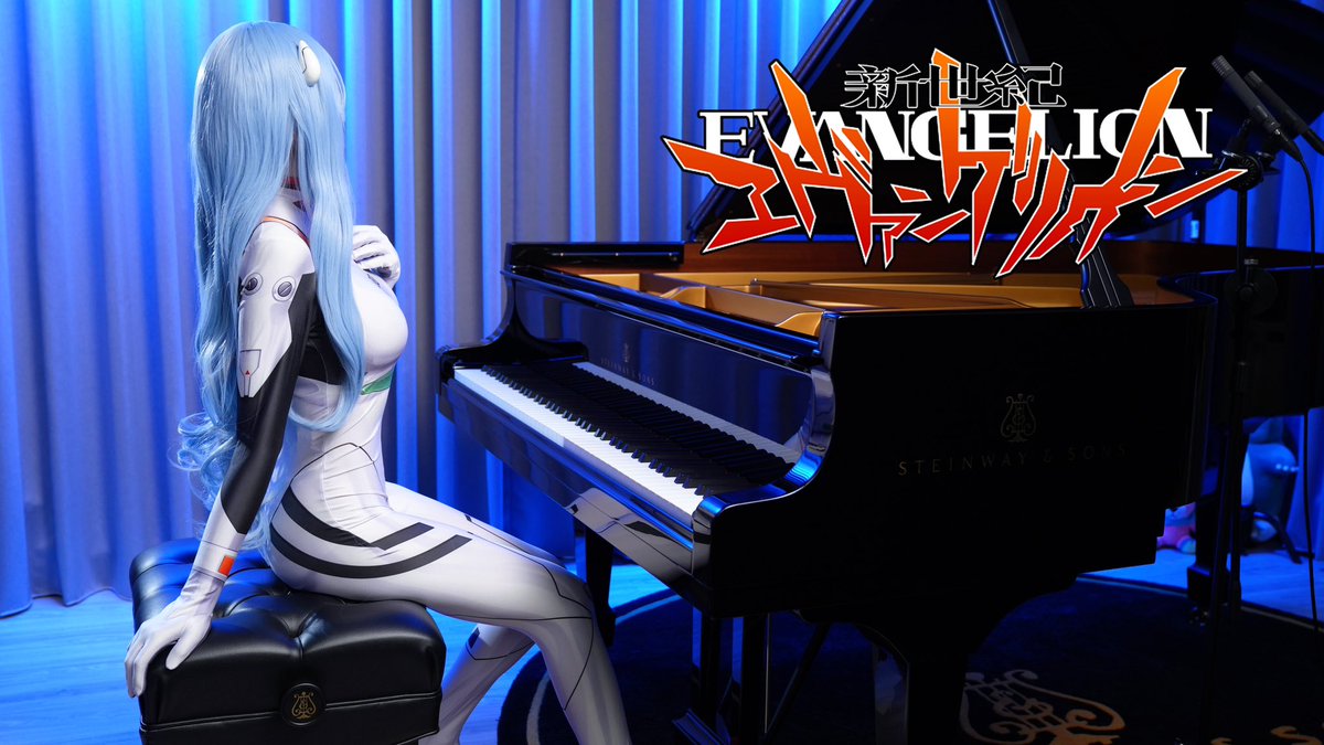 Ru's Piano Ru味春捲 on Twitter: "Neon Genesis Evangelion「残酷な天使のテーゼ」Rei Ayanami x Steinway https ...