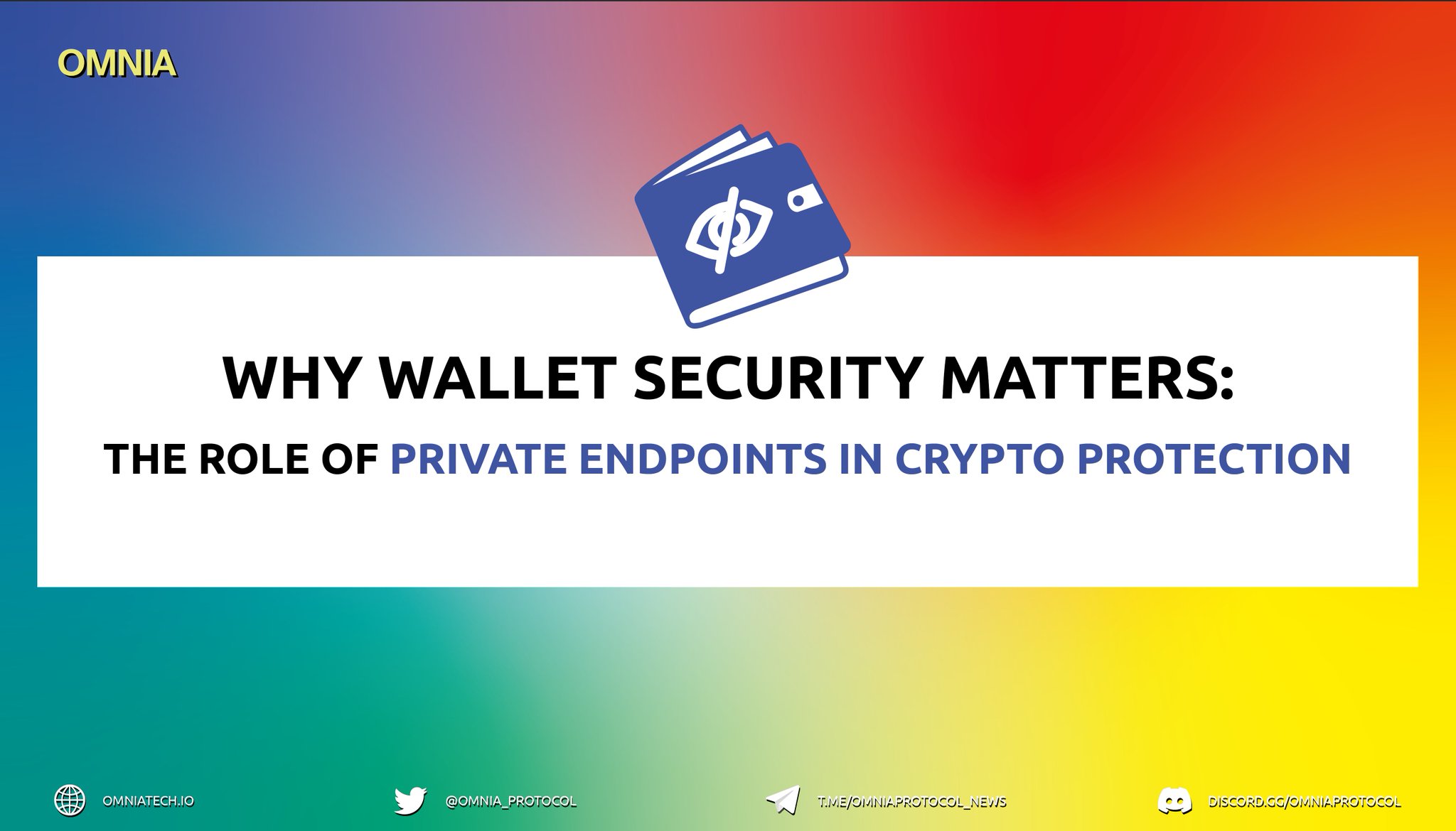 OMNIA Protocol o.O on Twitter: "Don't let your #crypto fall into the wrong hands. Protecting ...