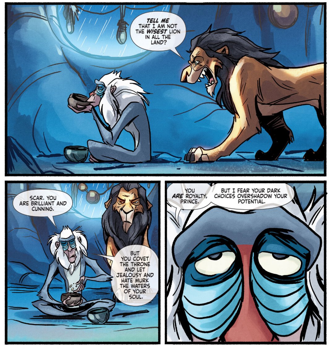 The Lion King Wiki on Twitter: "It is time! The first issue of ''Disney Villains: Scar'' has hit ...