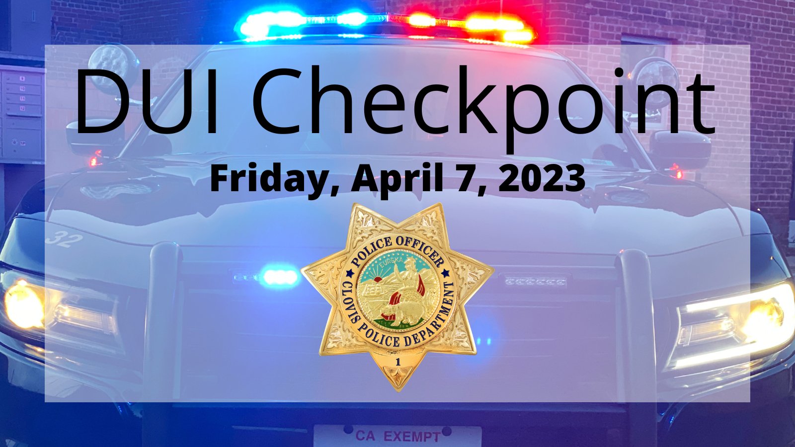 Police Checkpoint Logo