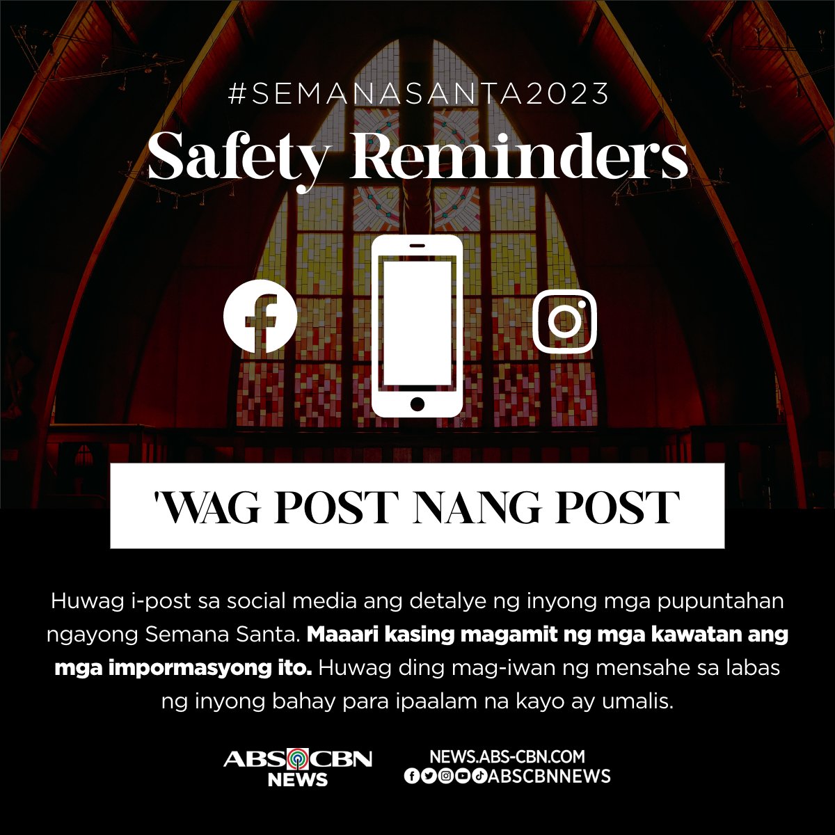 ABS-CBN News Channel on Twitter: "Heads, up! Here are some safety ...