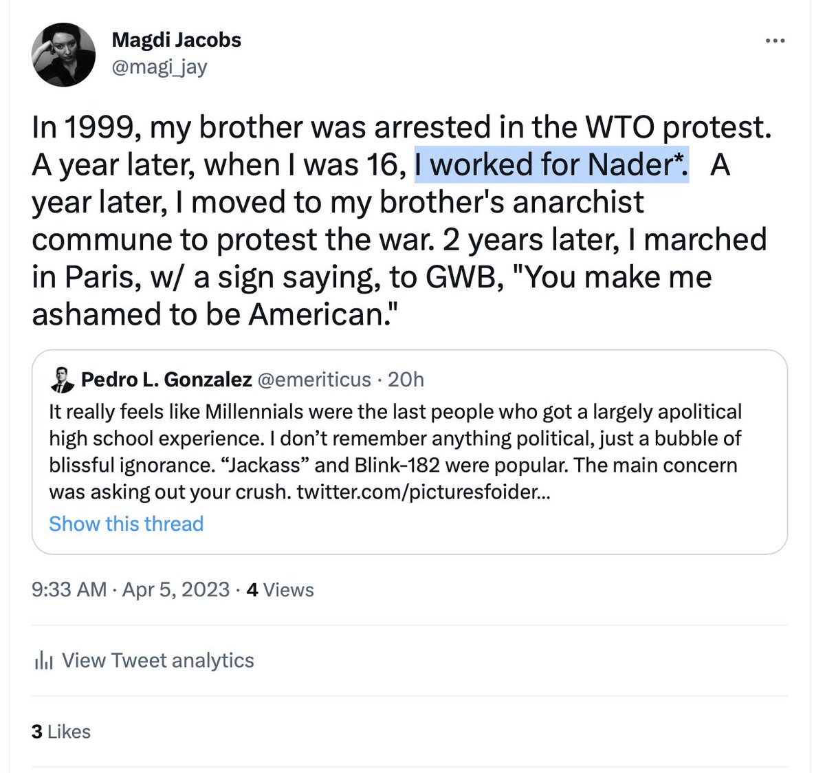 Magdi Jacobs's Threads – Thread Reader App