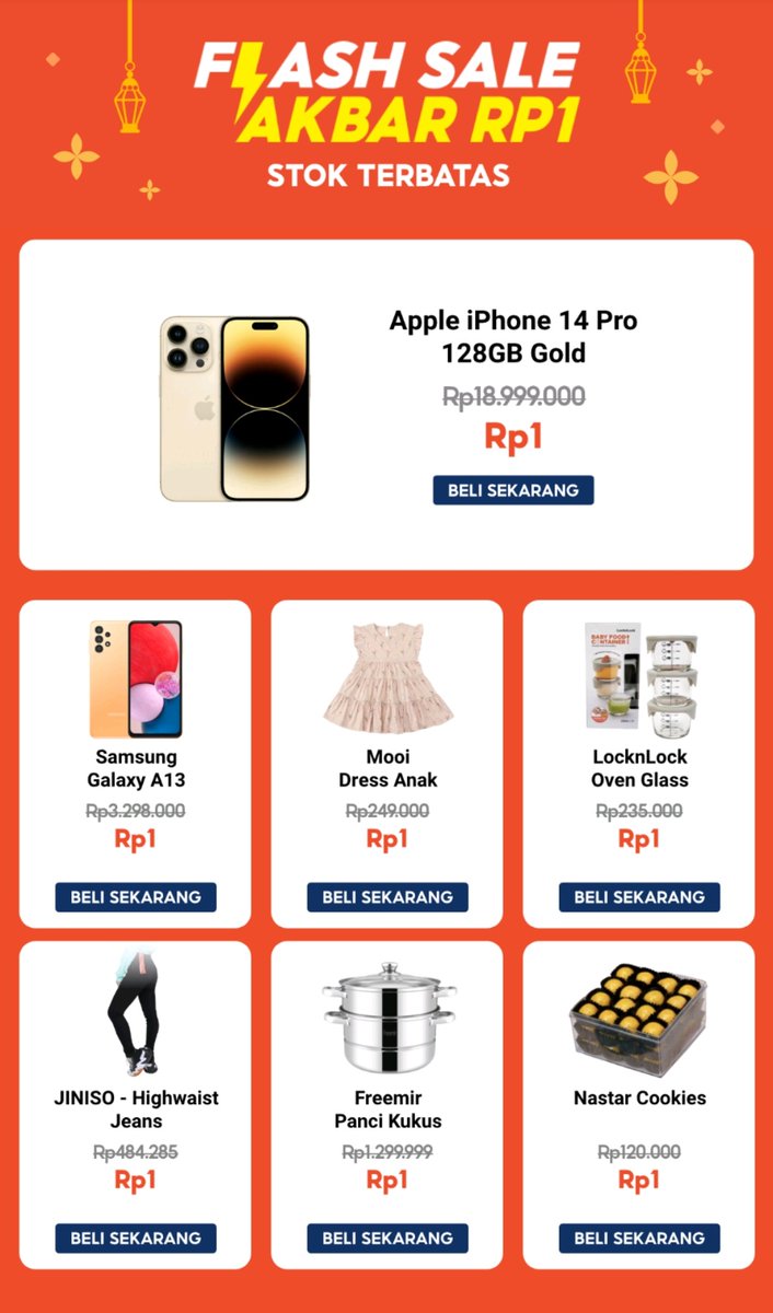 C on Twitter: "RT @xkode06: Jam Belanja Hore - Promo THR Terbesar | Shopee ⏰12:00 | 6 Apr ...