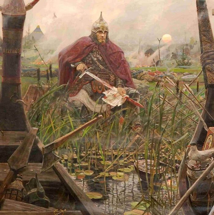 781 years ago today, the militiamen of Novgorod formed ranks on the ...