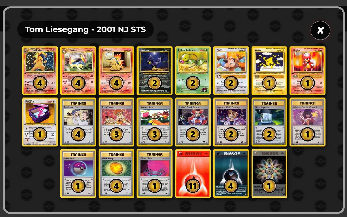 PTCG Legends on Twitter: "3 NEW 1st Place decks have been unearthed from the 2001 East Coast ...