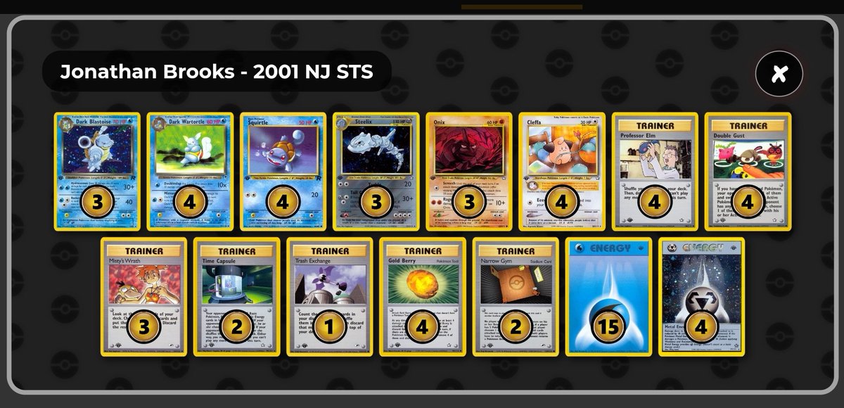 PTCG Legends on Twitter: "3 NEW 1st Place decks have been unearthed from the 2001 East Coast ...