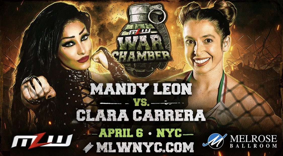 Mandy León 👻🔮 on Twitter: "Hello @MLW 😈🔪"