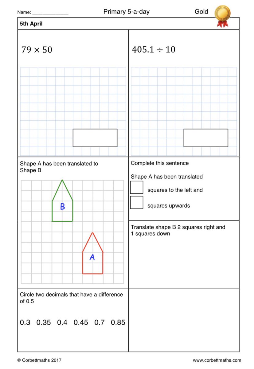 corbettmaths-on-twitter-primary-5-a-day-with-4-levels-of-difficulty