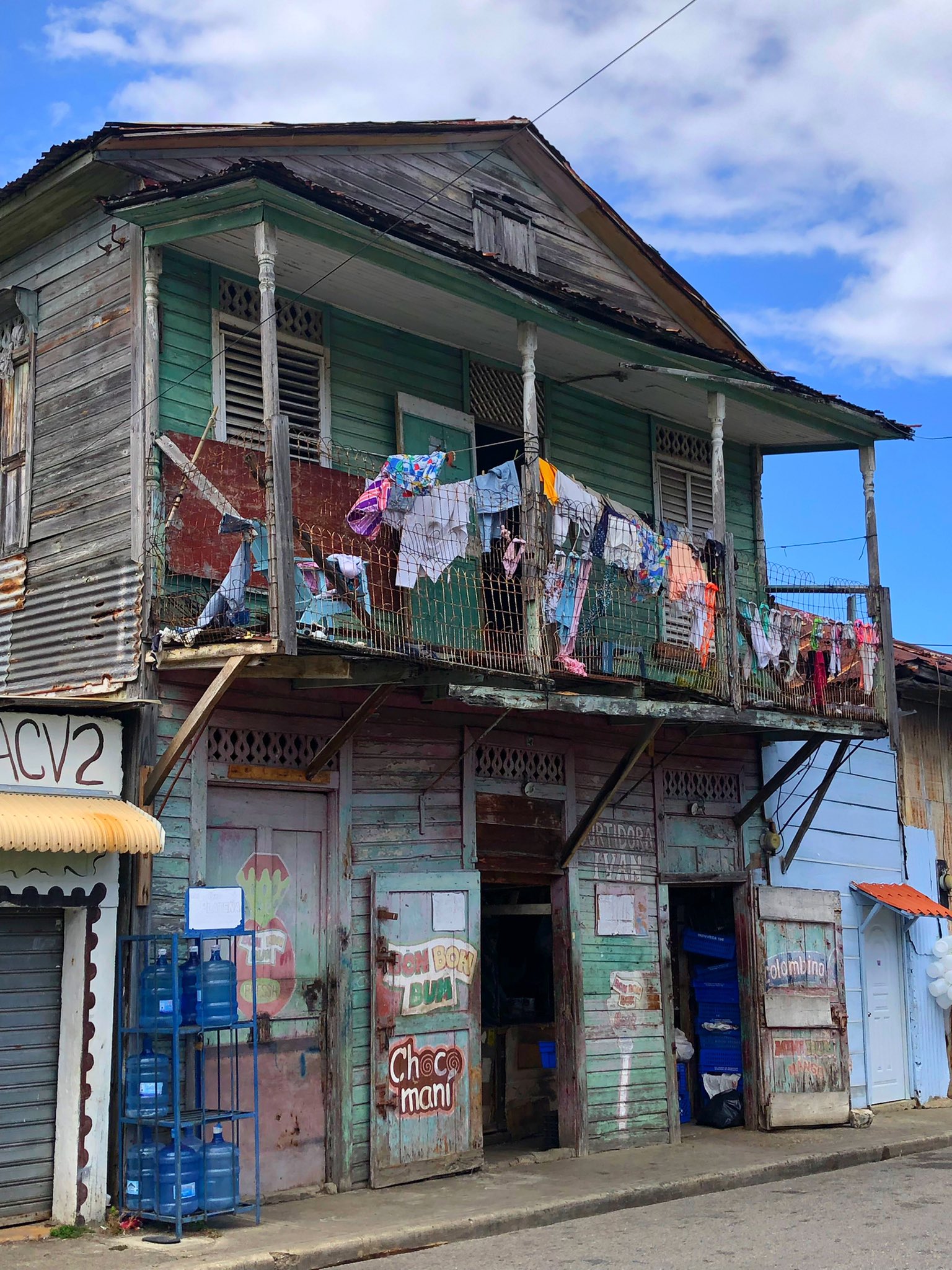 Rundown House In City