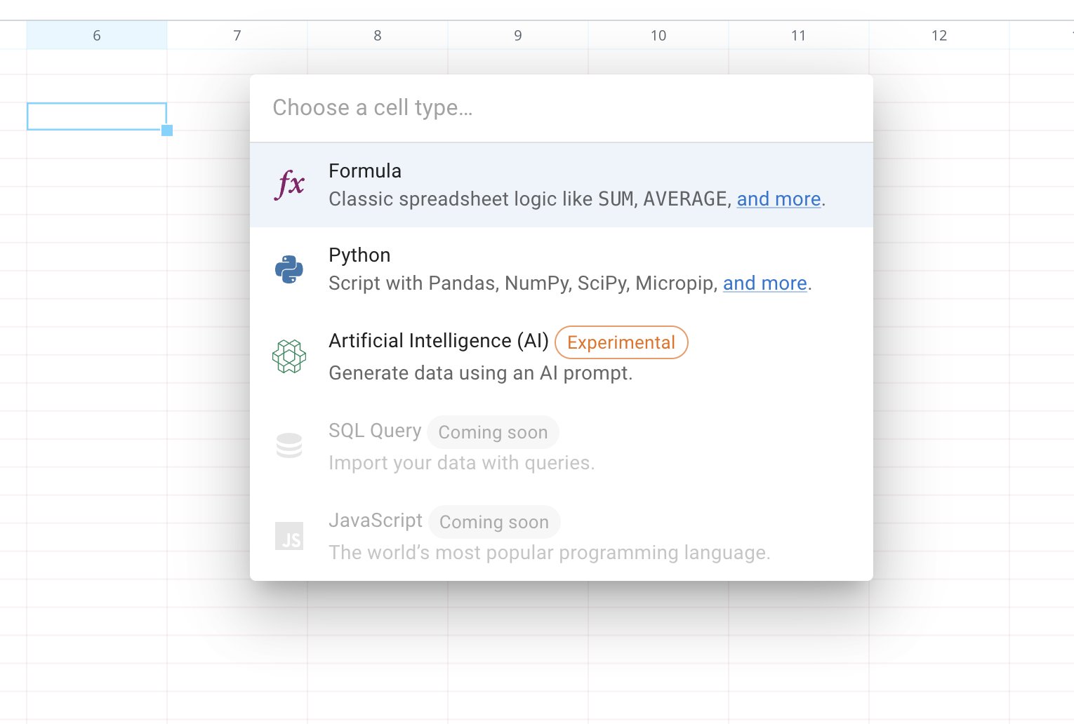 Quadratic Python Sql Spreadsheet On Twitter Ai Code Writing