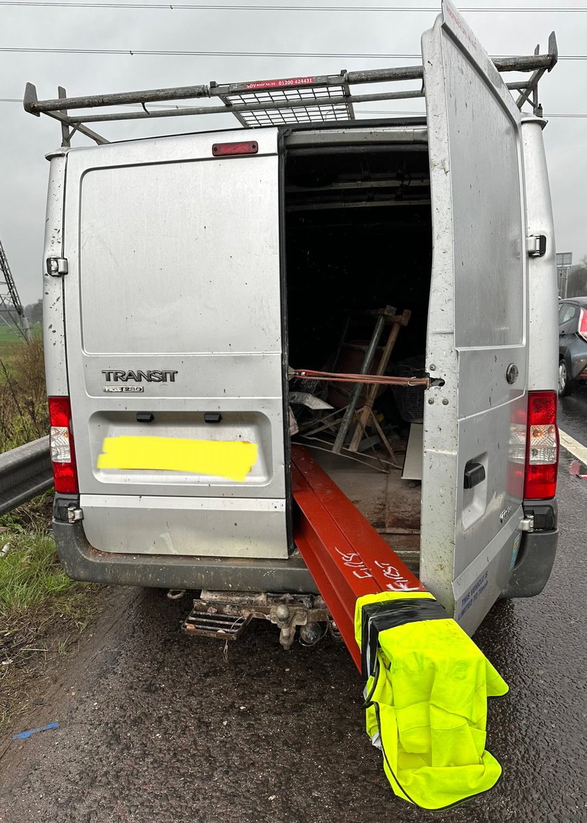 Gmp Traffic On Twitter This Van Was Stopped Travelling Along The