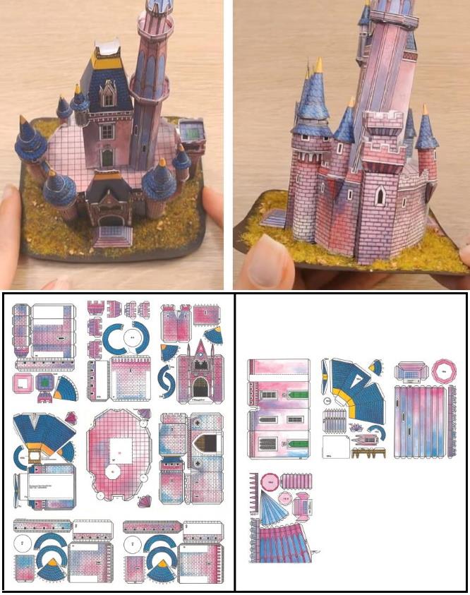 Cinderella Papercraft