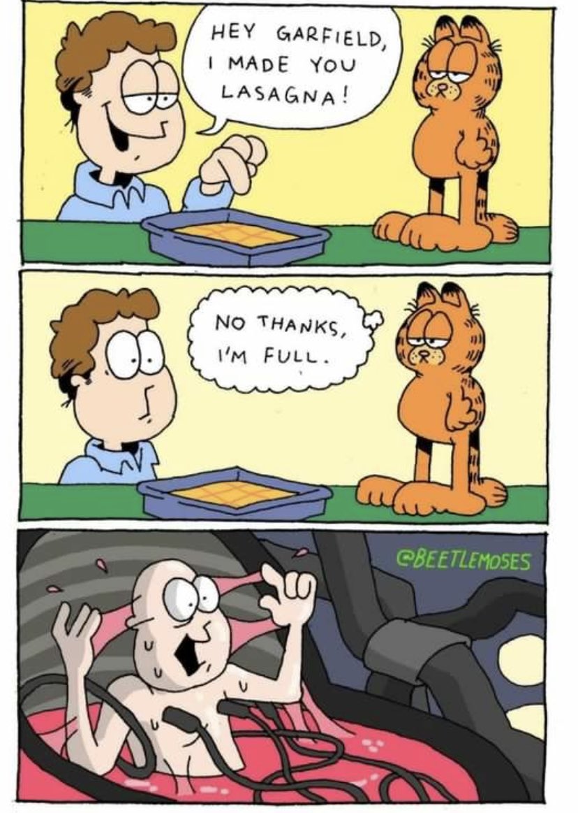 Garfield Minus Garfield Sad