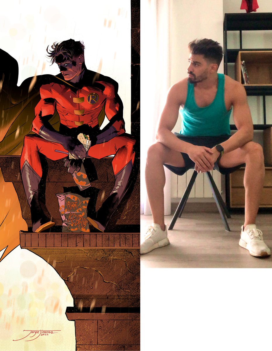 Jorge Jiménez on Twitter: "I originally took this self reference photo for another drawing years ...