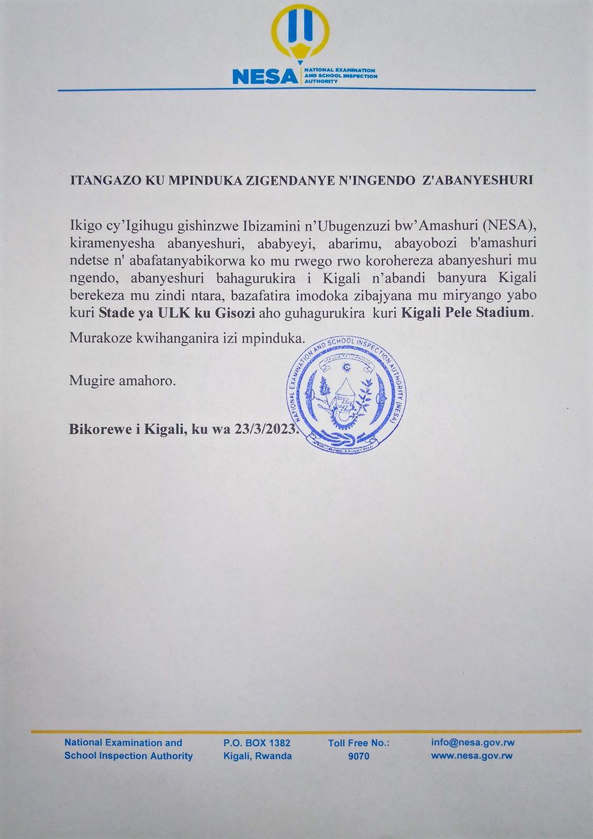 Ministry of Education | Rwanda on Twitter: Ministry of Education | Rwanda on Twitter: