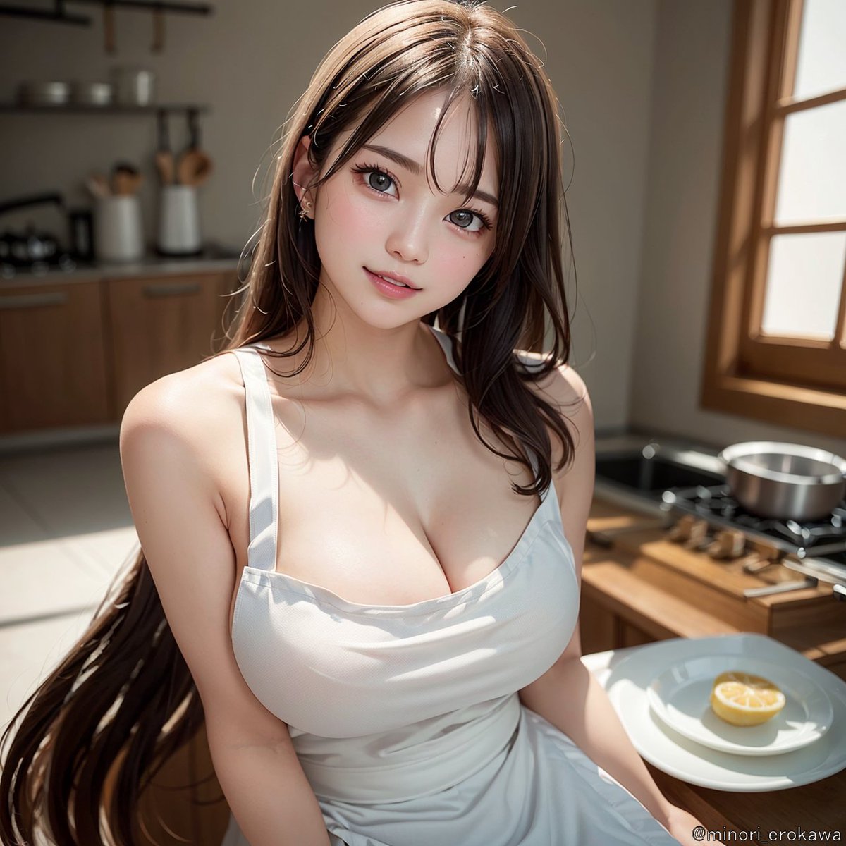 Minori Erokawa🍑AI Girls🍓江呂川みのり on Twitter: "おはよう🥰"