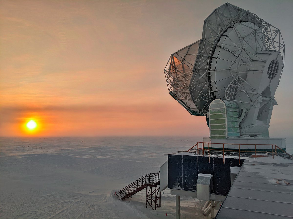 South Pole Telescope on Twitter: "Yesterday, the Sun officially set at the #southpole! The Sun ...