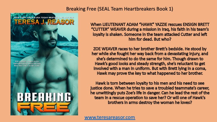 J.P. ReedmanHistfic on Twitter: "RT @teresareasor: RT@teresareasor Breaking Free (Book 1 SEAL ...