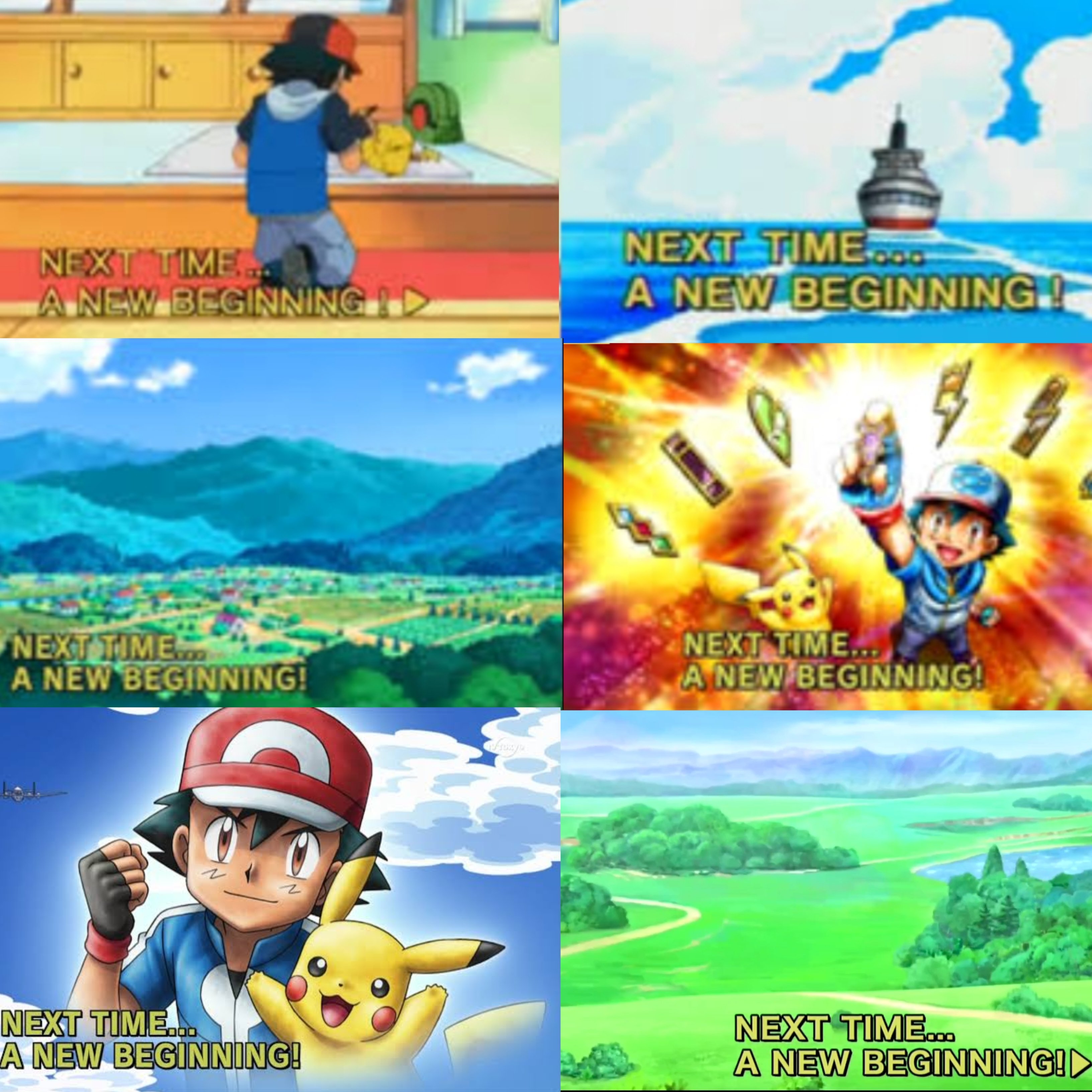 Indian AniPokeTuber Thank You Ash & Pikachu on Twitter: "Next time....A New Beginning! ️ # ...