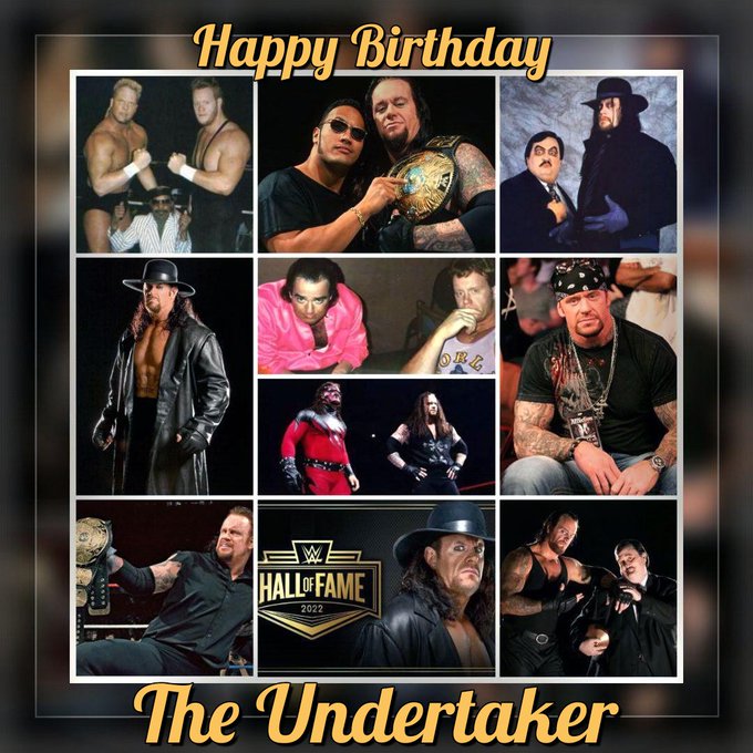 Undertaker's Birthday Celebration | HappyBday.to
