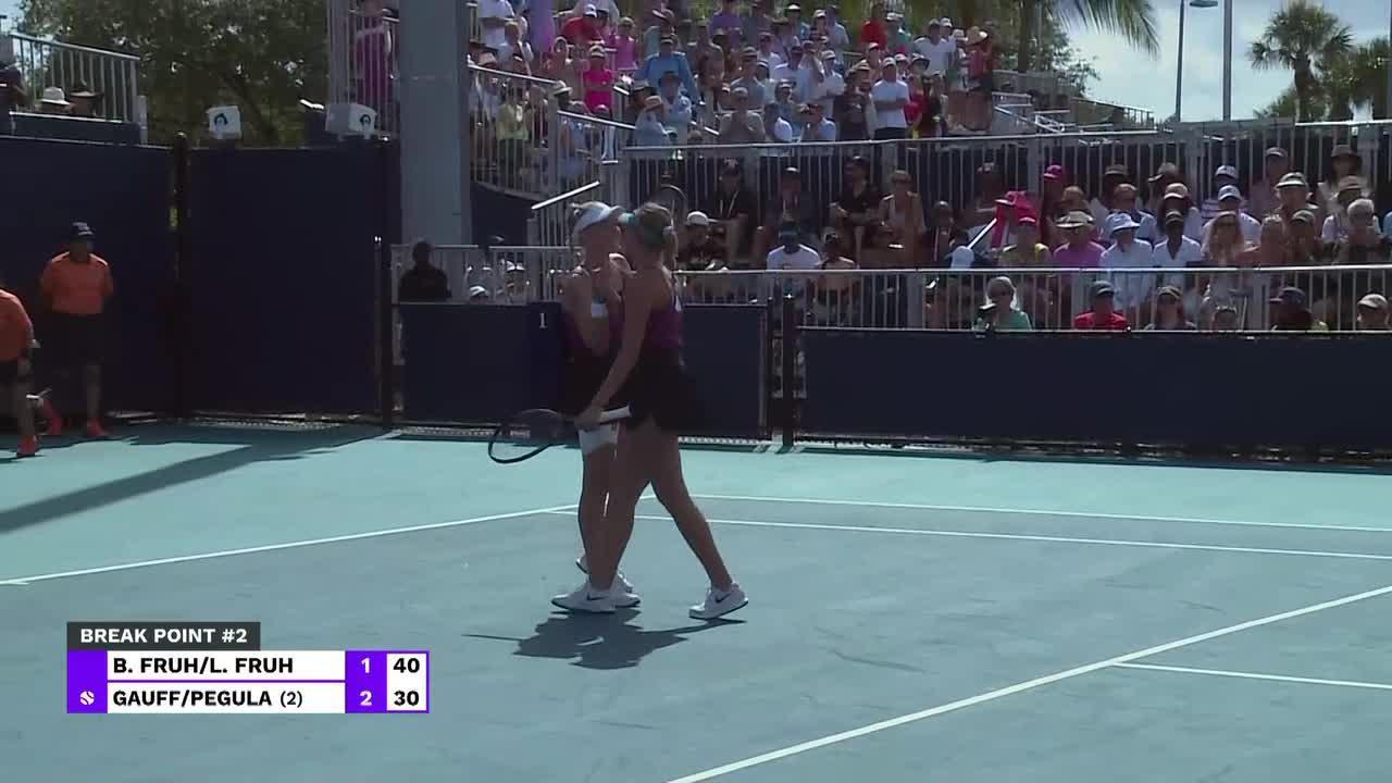 wta on Twitter: "Doubles at it's sparkling BEST 🤩 Brenda Fruhvirtova | Linda Fruhvirtova | # ...