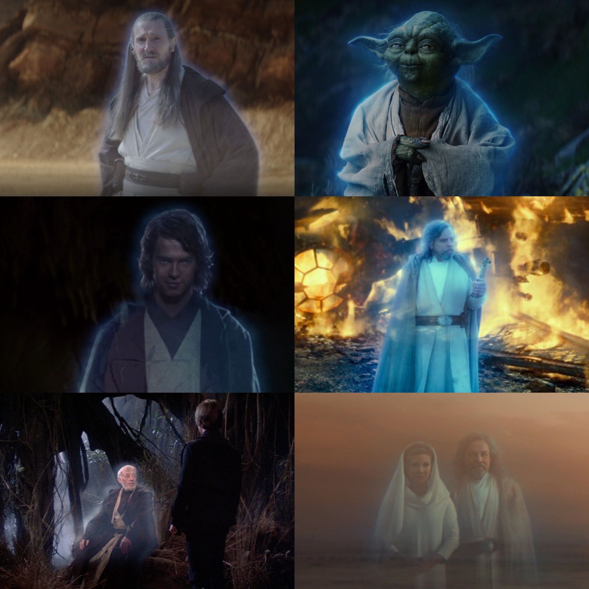 Return Of The Jedi Ghosts