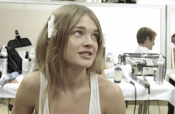 maría on Twitter: "natalia vodianova backstage"