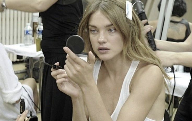 maría on Twitter: "natalia vodianova backstage"