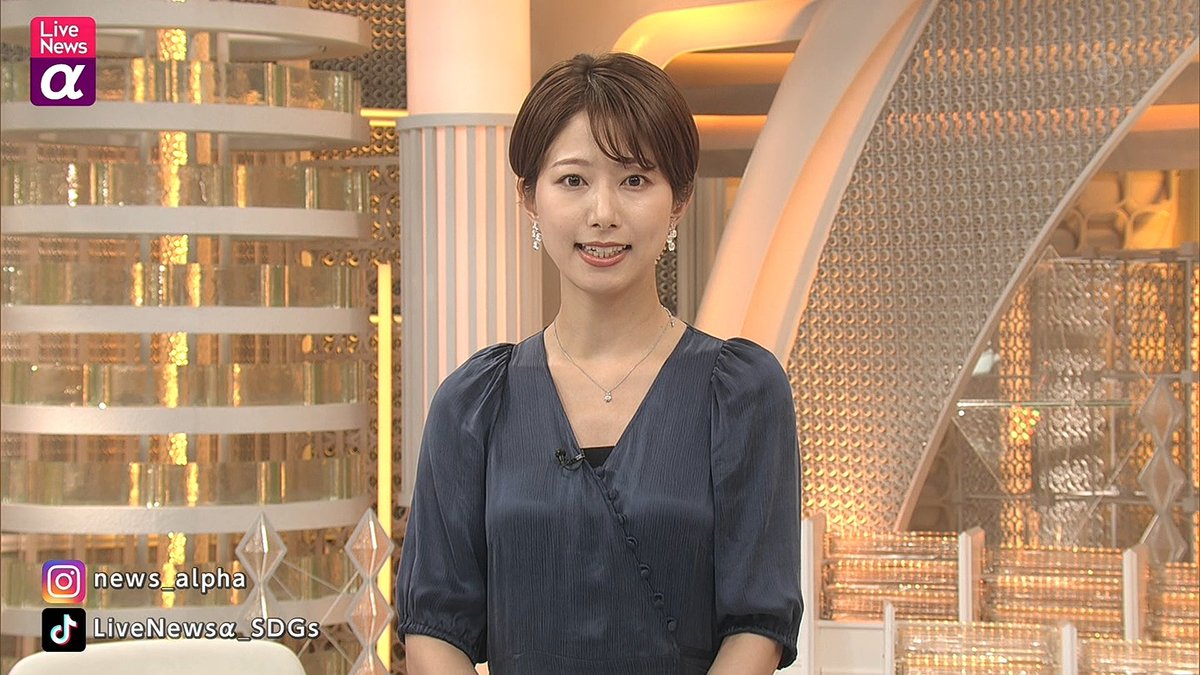 城丸香織 on Twitter: "フジ FNN Live News α＠海老原優香アナ"