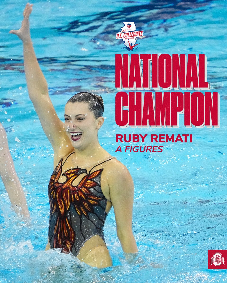 Ohio State Synchro on Twitter: "🥇 Ruby Remati secures the first national title of the meet! She ...