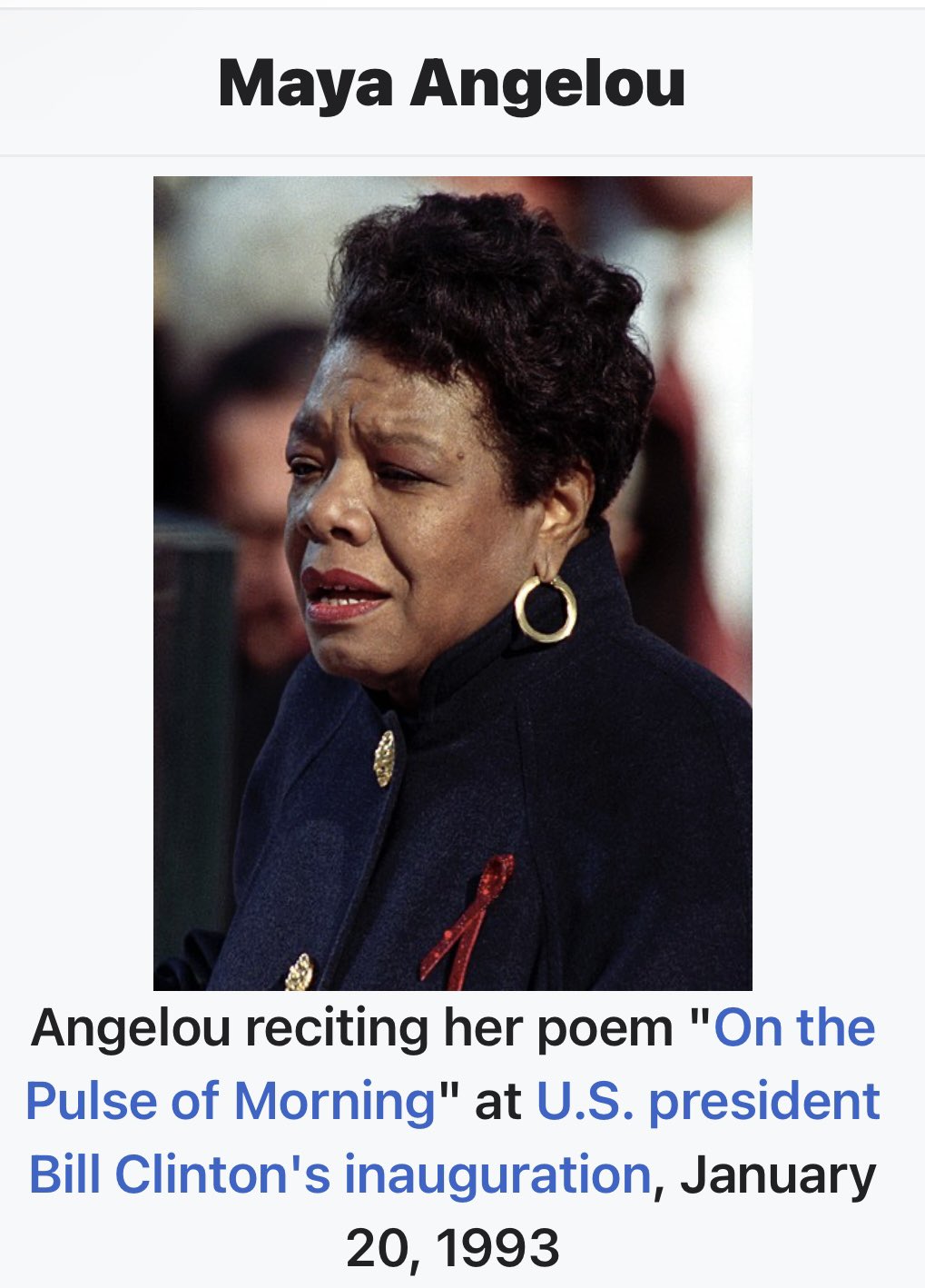 Maya Angelou As A Cable Car Conductor