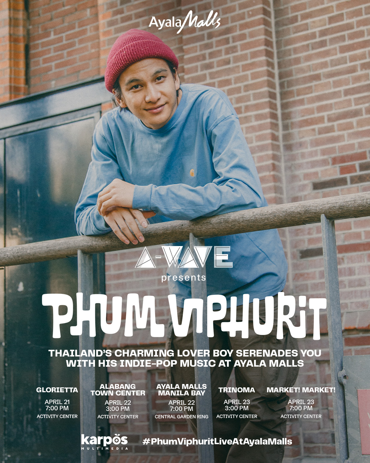 Alabang Town Center on Twitter: "Your wish is our command, HomeTown! 🧡 Thai singer-songwriter ...