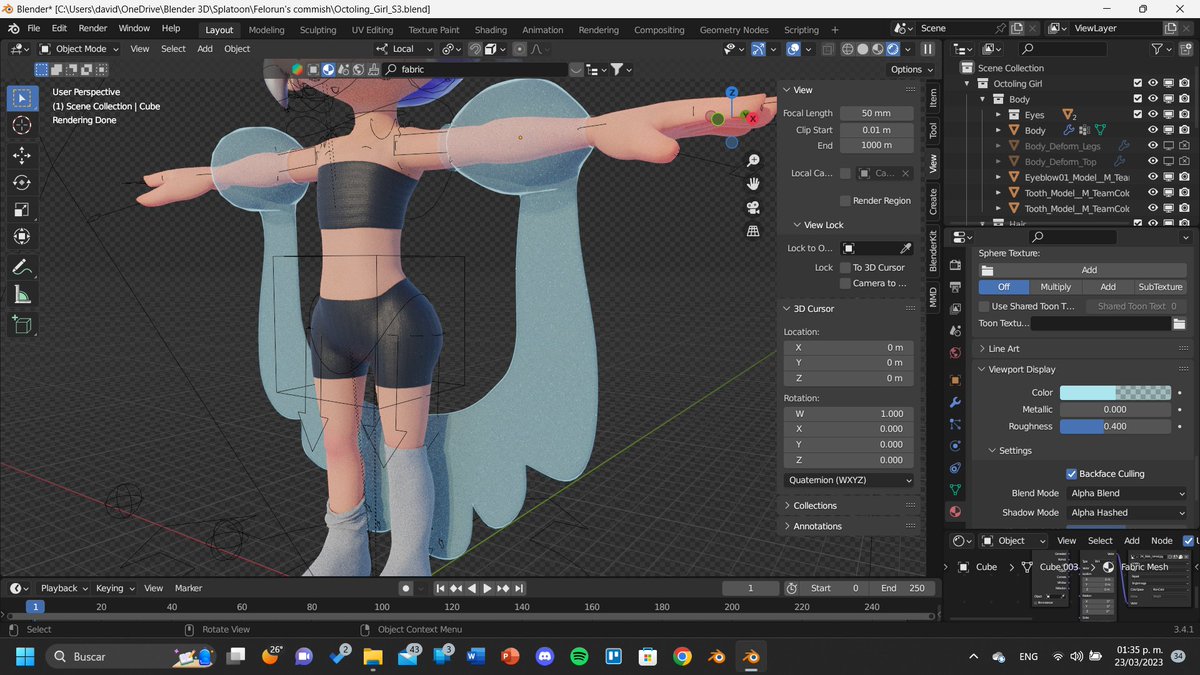 Other Apple Projects on Twitter: "Commission progress #Splatoon3"