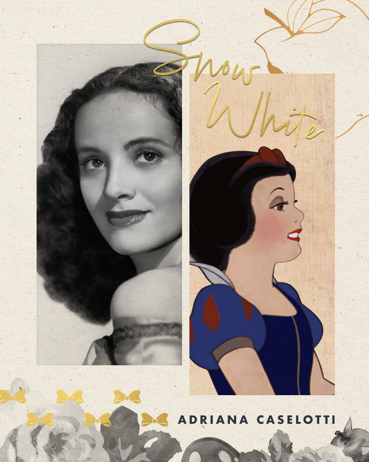 Adriana Caselotti Snow White And The Seven Dwarfs Disney Annual