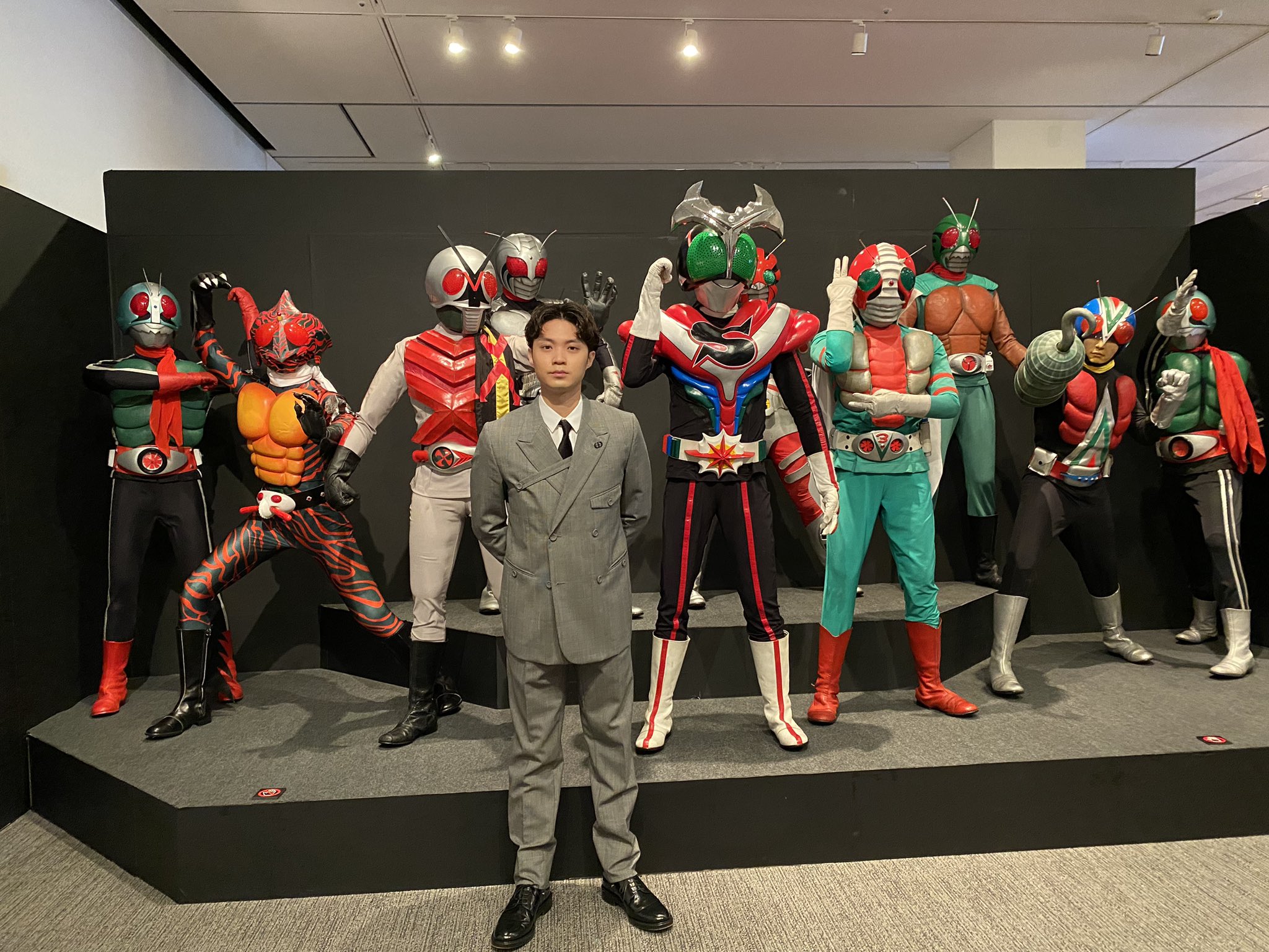 磯村勇斗マネージャー【公式】 On Twitter 生誕50周年記念 The仮面ライダー展 静岡会場は清水マリナートにて 3月25日〜5月