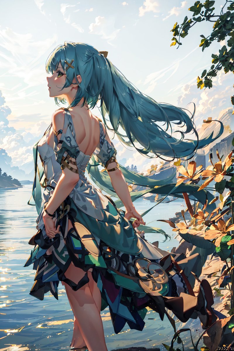 GenshinImpact FanArts on Twitter: "#GenshinImpact #原神イラスト #原神 #AI #faruzan #珐露珊 Credits：イツキン-AI ...