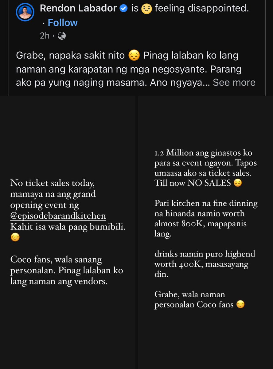 Disappointed Quotes Tagalog