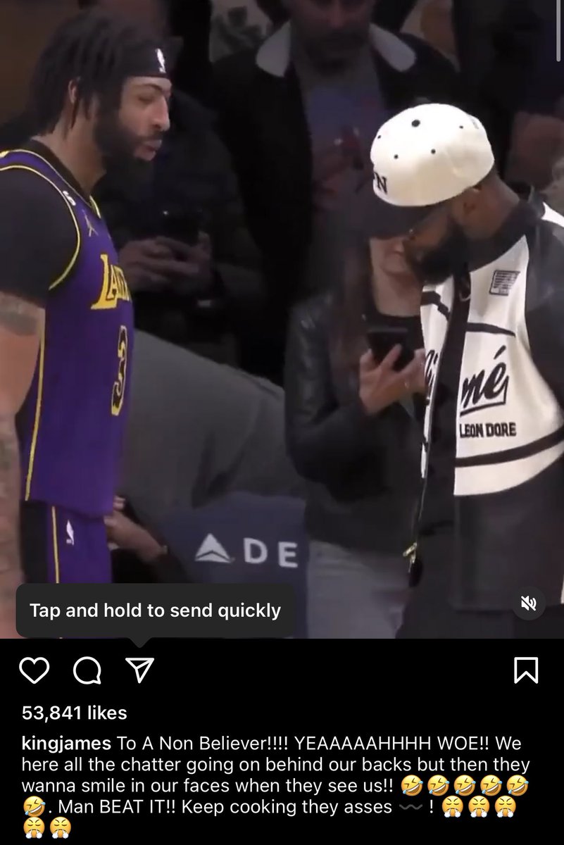 Lakers Empire on Twitter: "LeBron James Instagram Post"