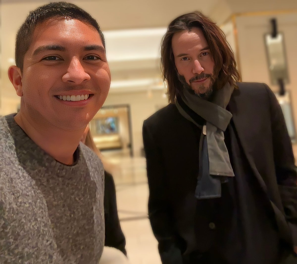 Yeah. A few months ago I was waiting to go into an event and this guy ...