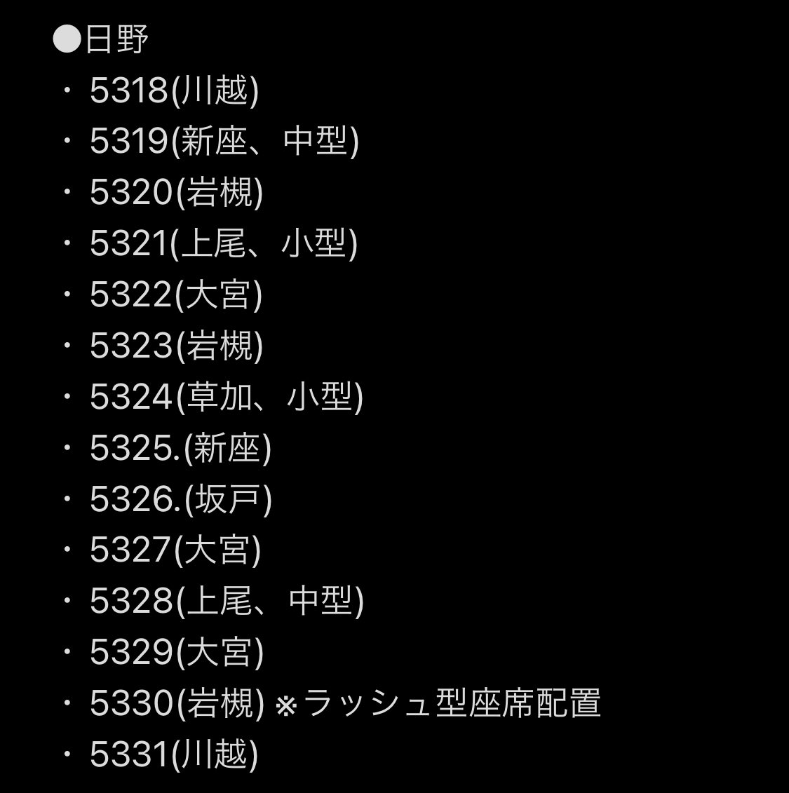 ミーハー属性No.9 on Twitter: "新車の情報も特に無さげなので、東武バスの2022年度新車はこれで締めかな？ 内訳 ・いすゞ:18台 ・日野:14台 内、貸切車が西柏にいすゞ2台 ...