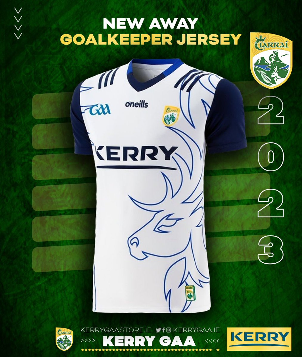 Kerry GAA on Twitter: "RT @Kerry_Official: The NEW Kerry GAA away jersey is available in ...