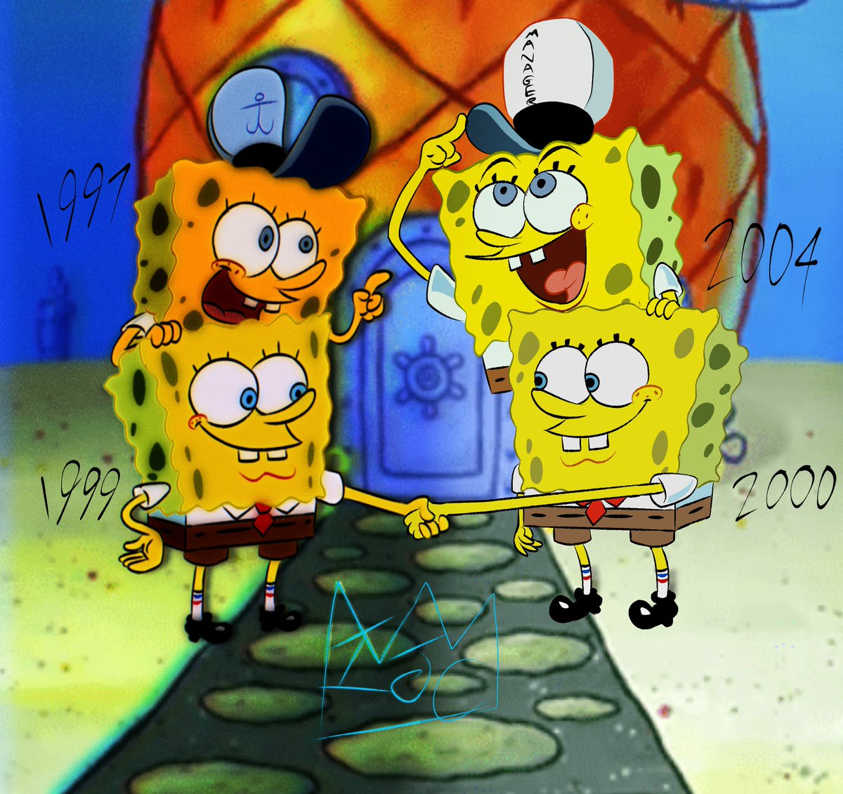 PaperMan EXE On Twitter RT IjcKing144 Old Vs New Spongebob Designs paperman-exe-on-twitter-rt-ijcking144-old-vs-new-spongebob-designs