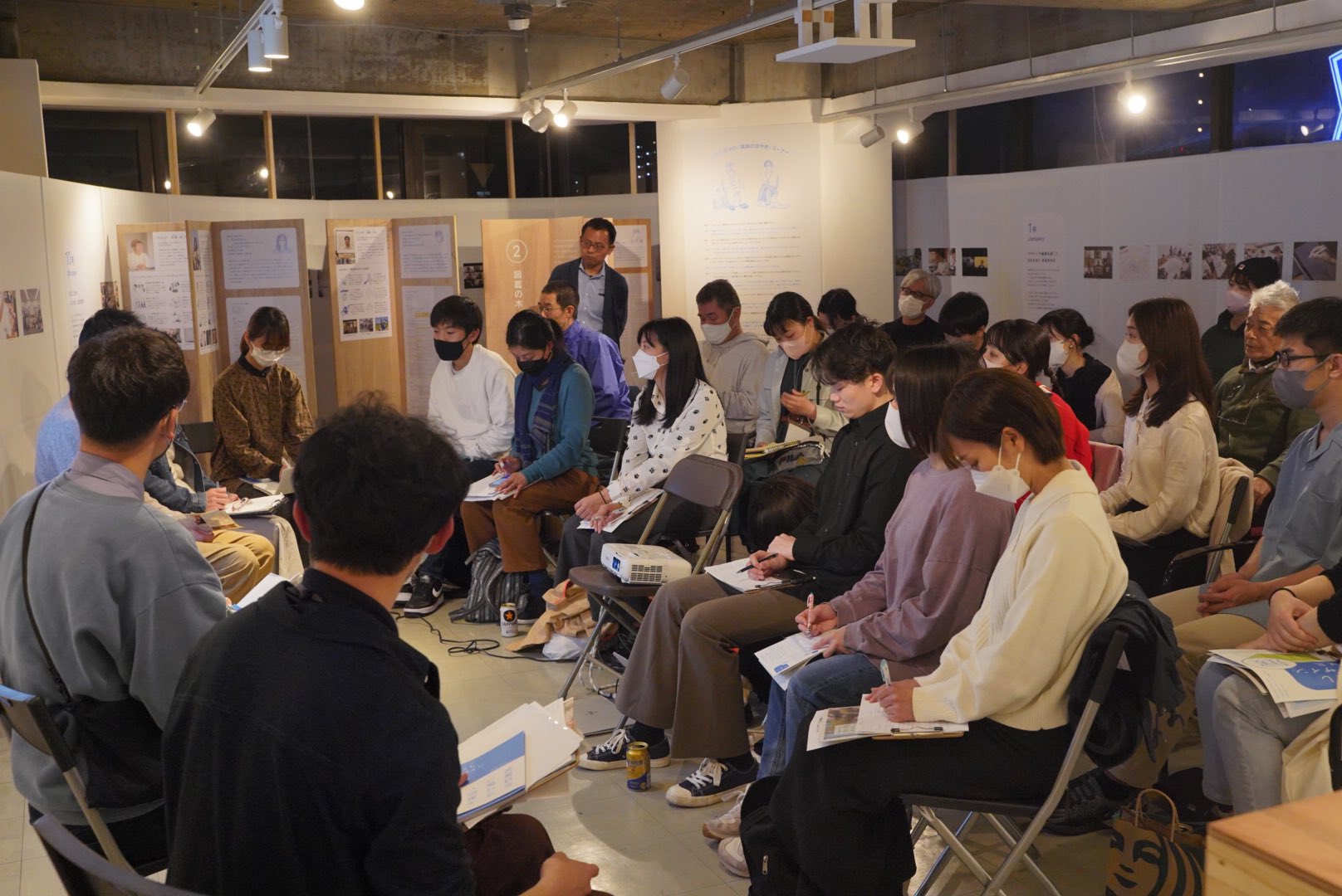 SOCIAL WORKERS LAB（SWLAB） on Twitter: "武蔵野会ではたらく赤崎さんと吉村さんに聞く、はたらくこと、暮らすこと。 参加したみなさんも対話に入り、一体感のある ...